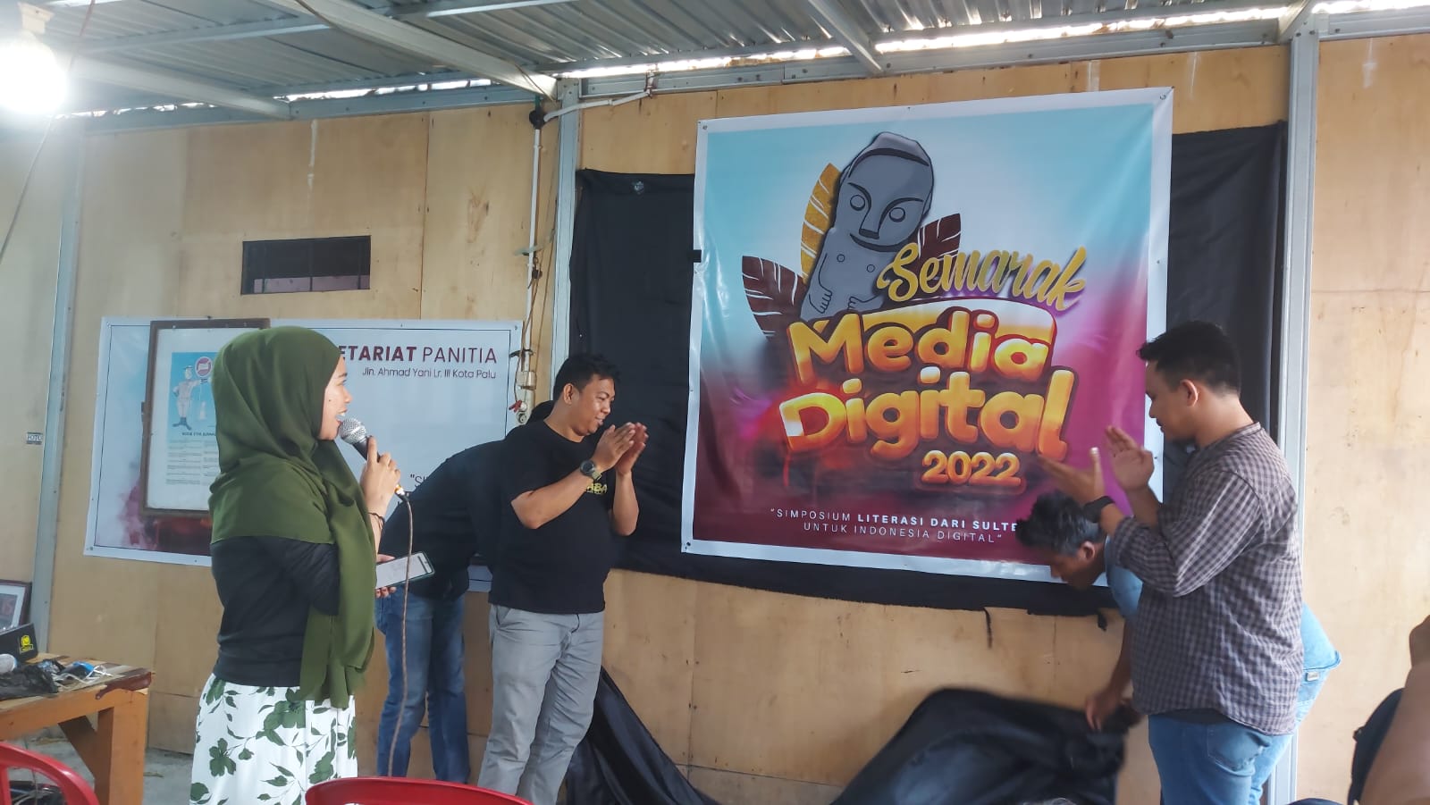 IJTI - AMSI - PFI Luncurkan Logo Semarak Media Digital 2022 di Palu ...