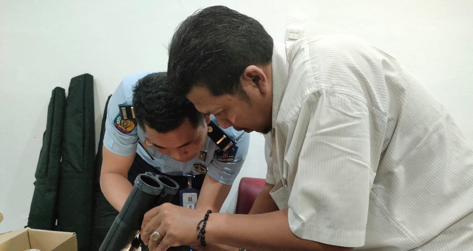 Baintelkam Polri Sambangi Rutan Palu Cek Senjata Api dan Amunisi ...