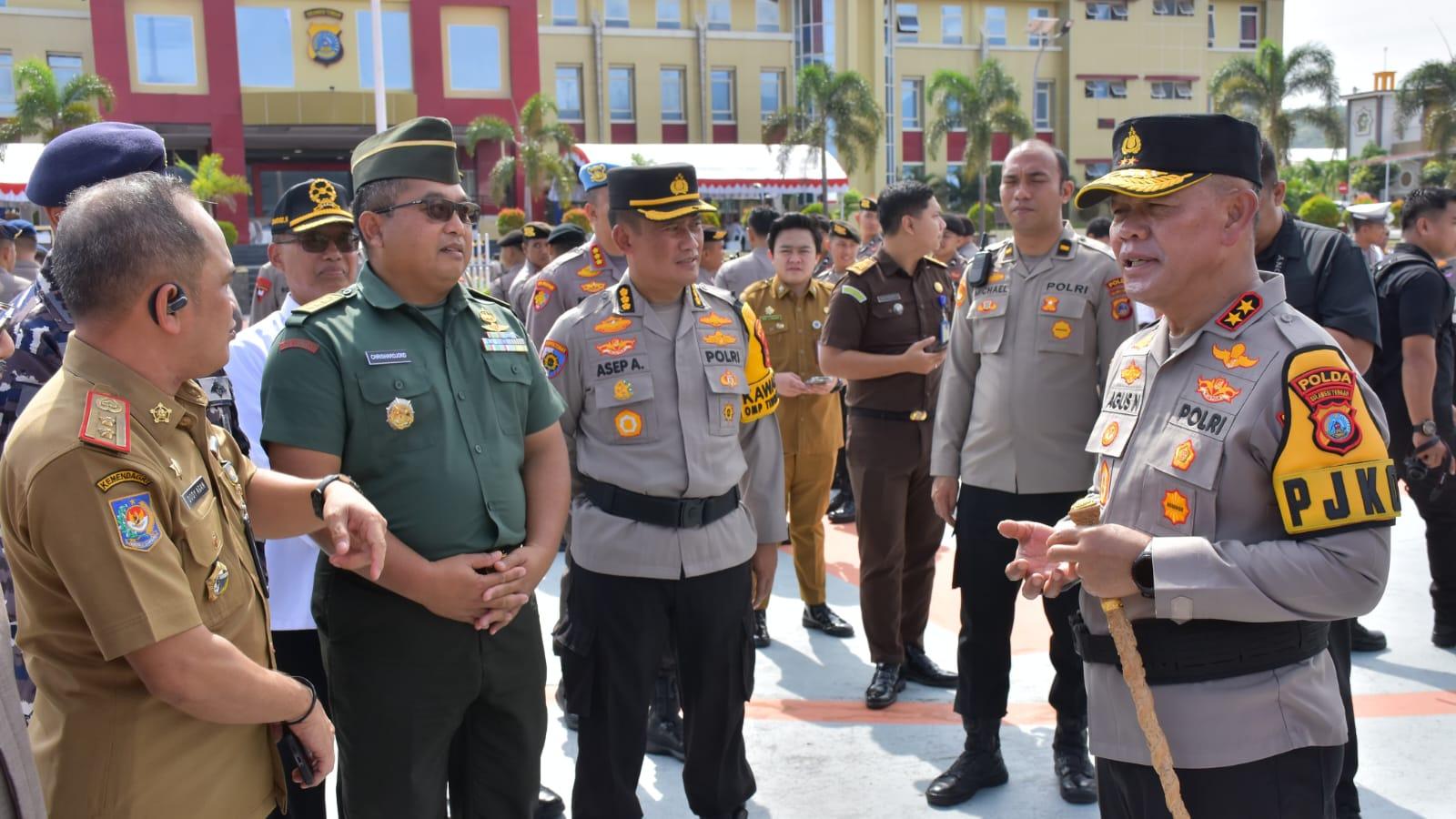 9 Arahan Kapolda Sulteng saat Pimpin Apel Gelar Pasukan Operasi Keselamatan - Harian Sulteng